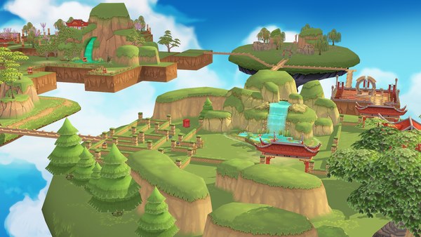 adventure islands 3d model