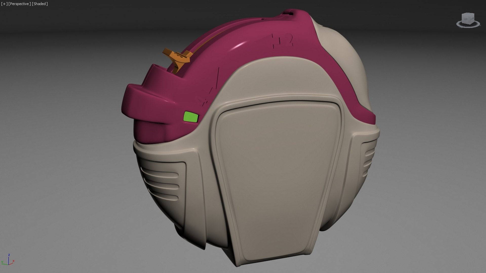 3d Disc Inhaler Model