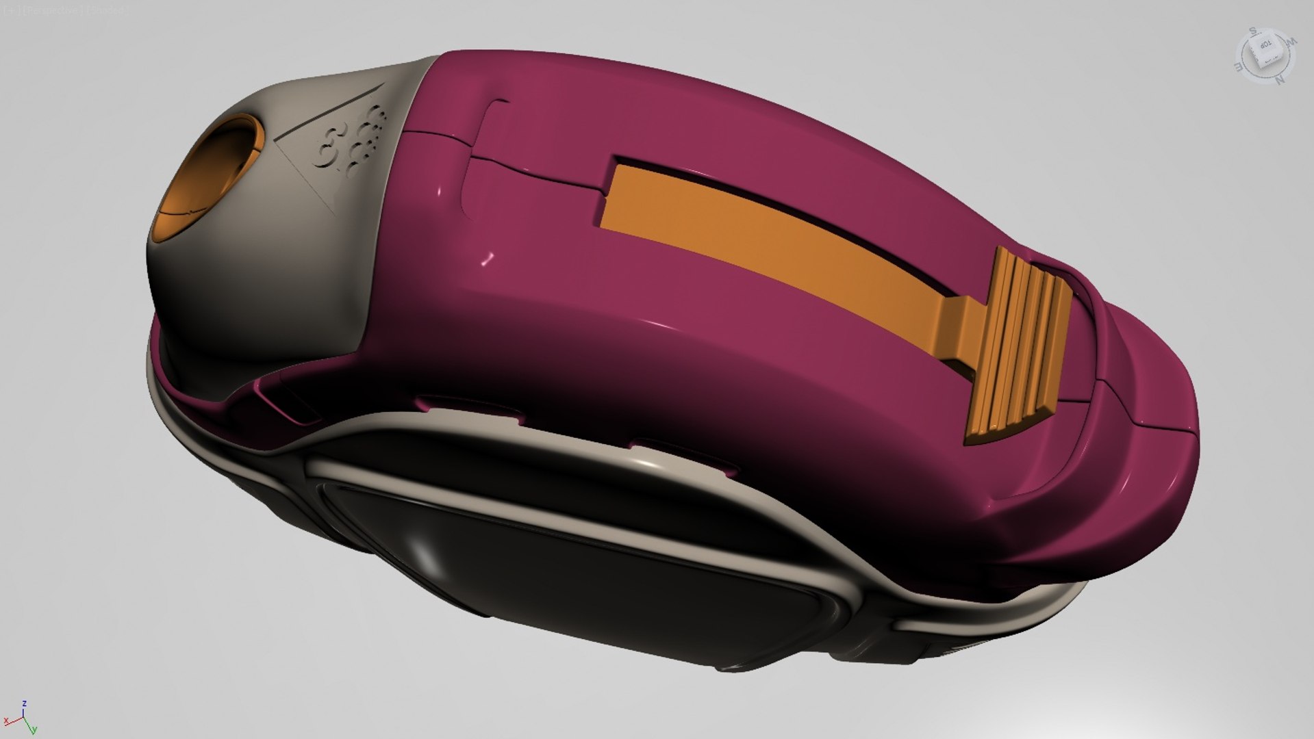 3d Disc Inhaler Model