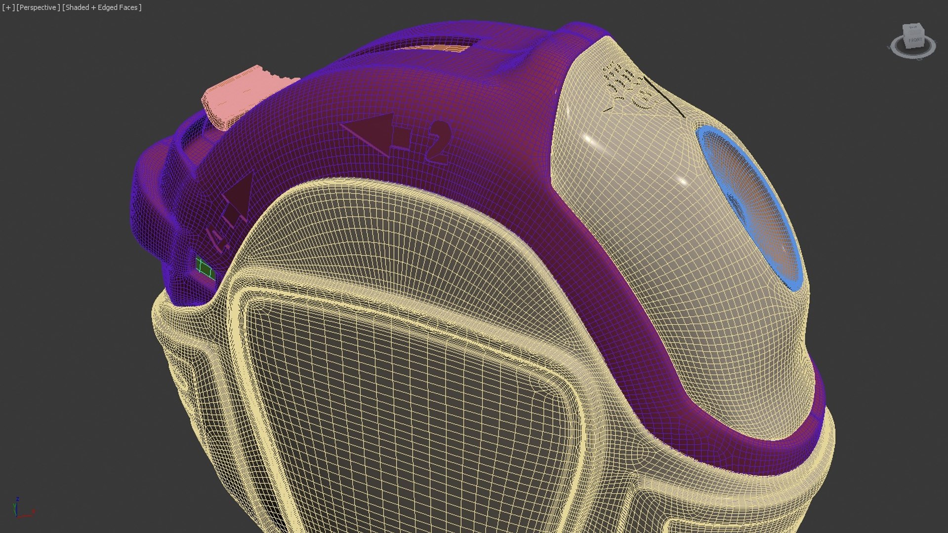 3d Disc Inhaler Model