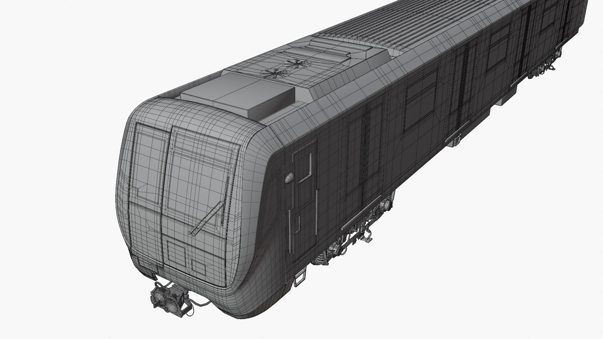 Moscow Metro Train 3D Model - TurboSquid 1246812
