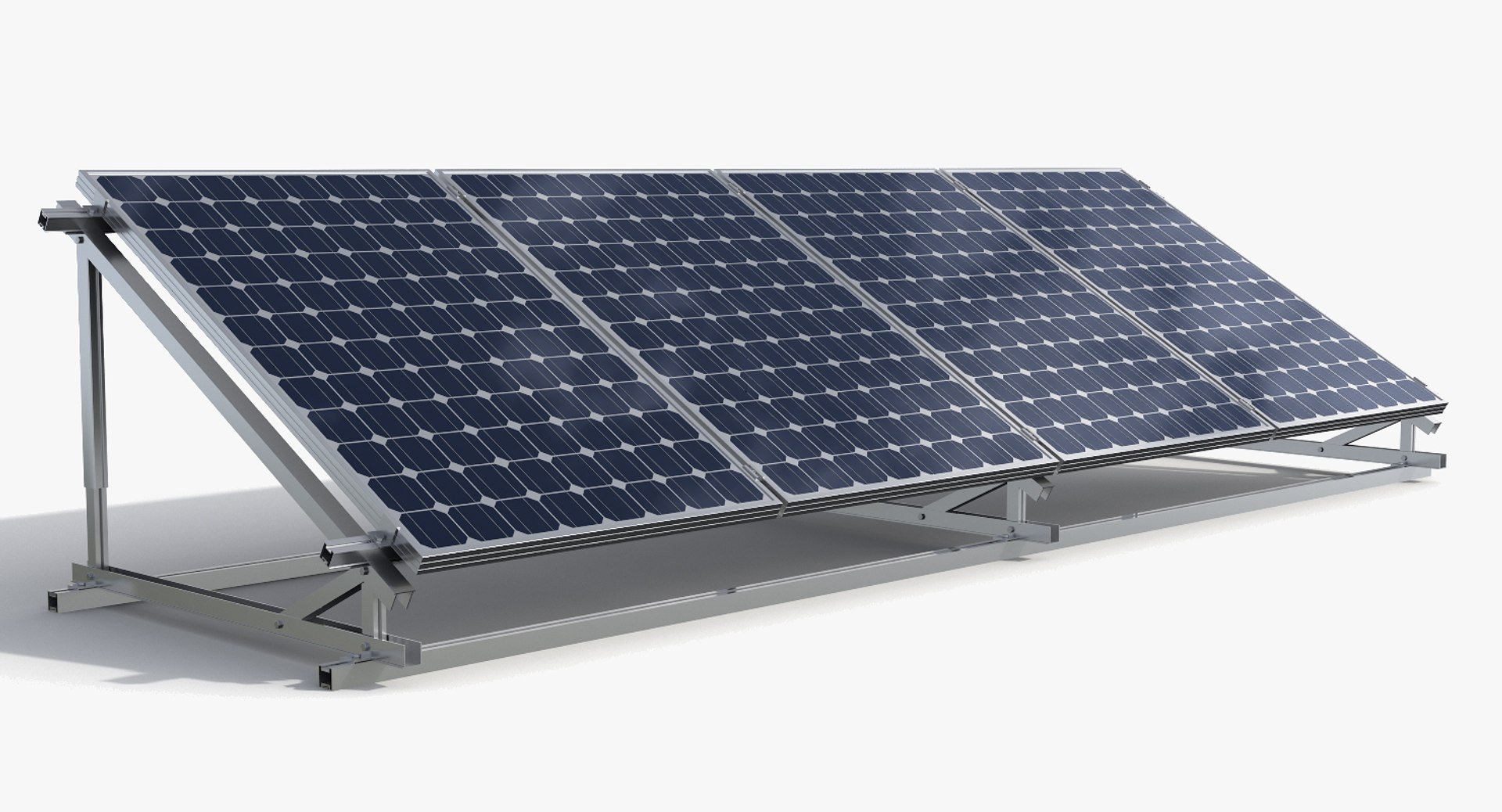 Solar Cell 3D Model - TurboSquid 1228933