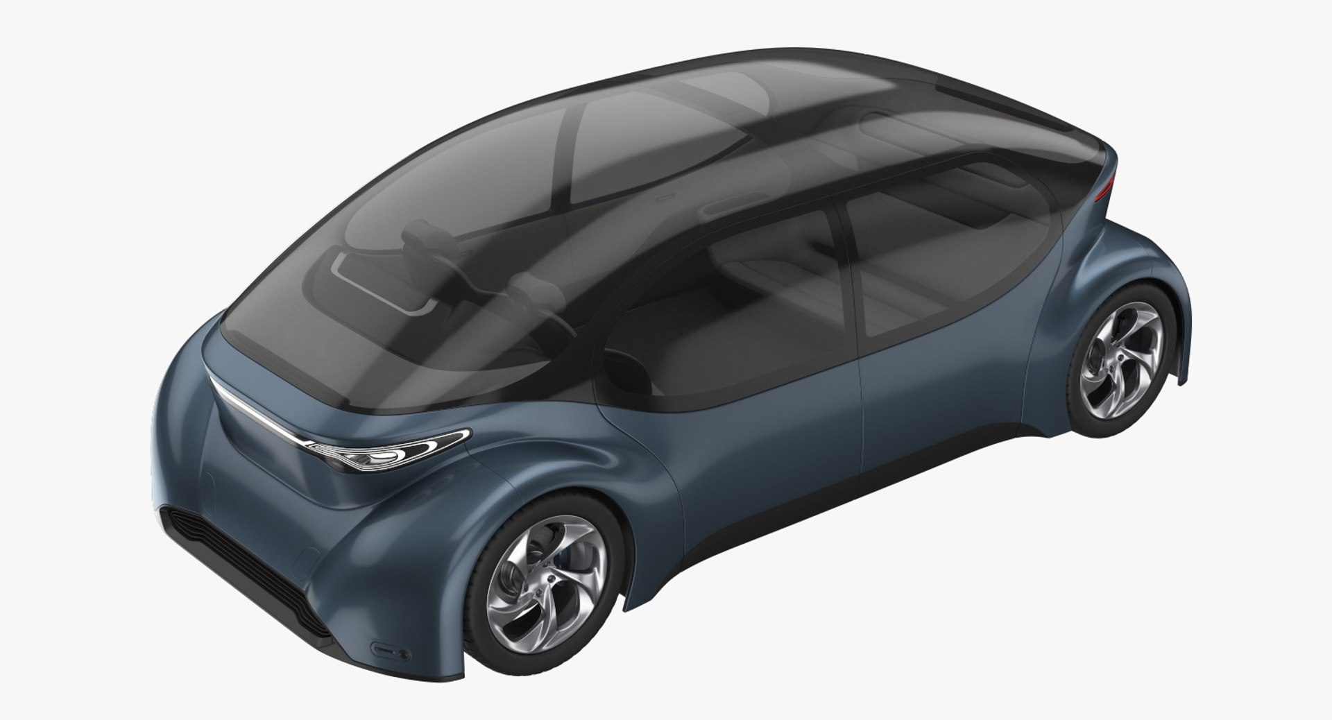 3D Self-driving Car Concept - TurboSquid 1633430