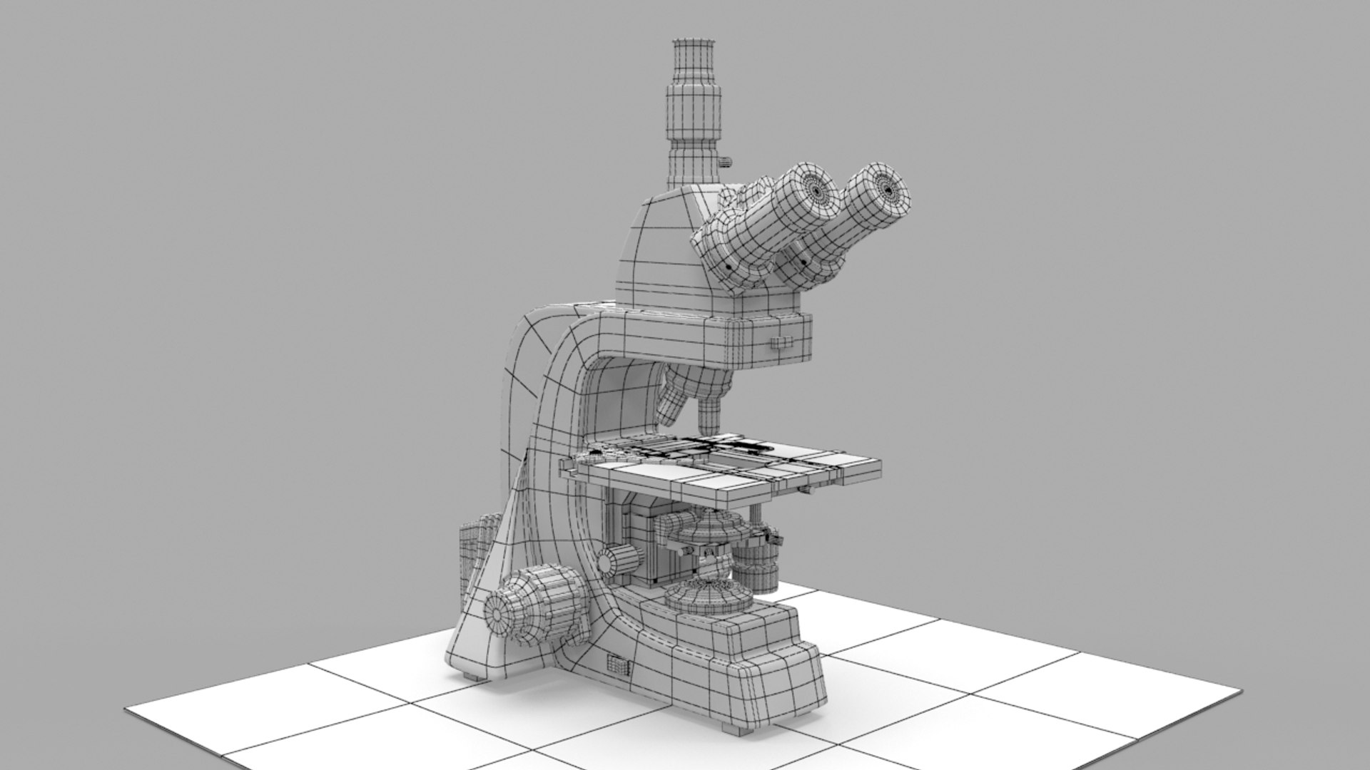 Microscope Amscope T700 3d Model