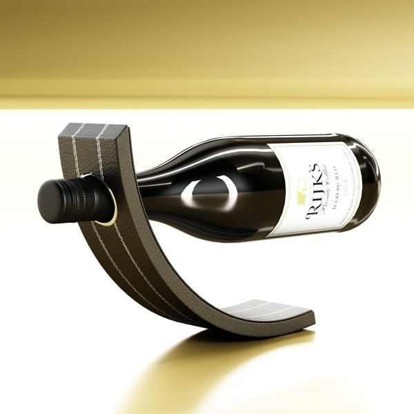 3d 3ds wine rack bottle cap