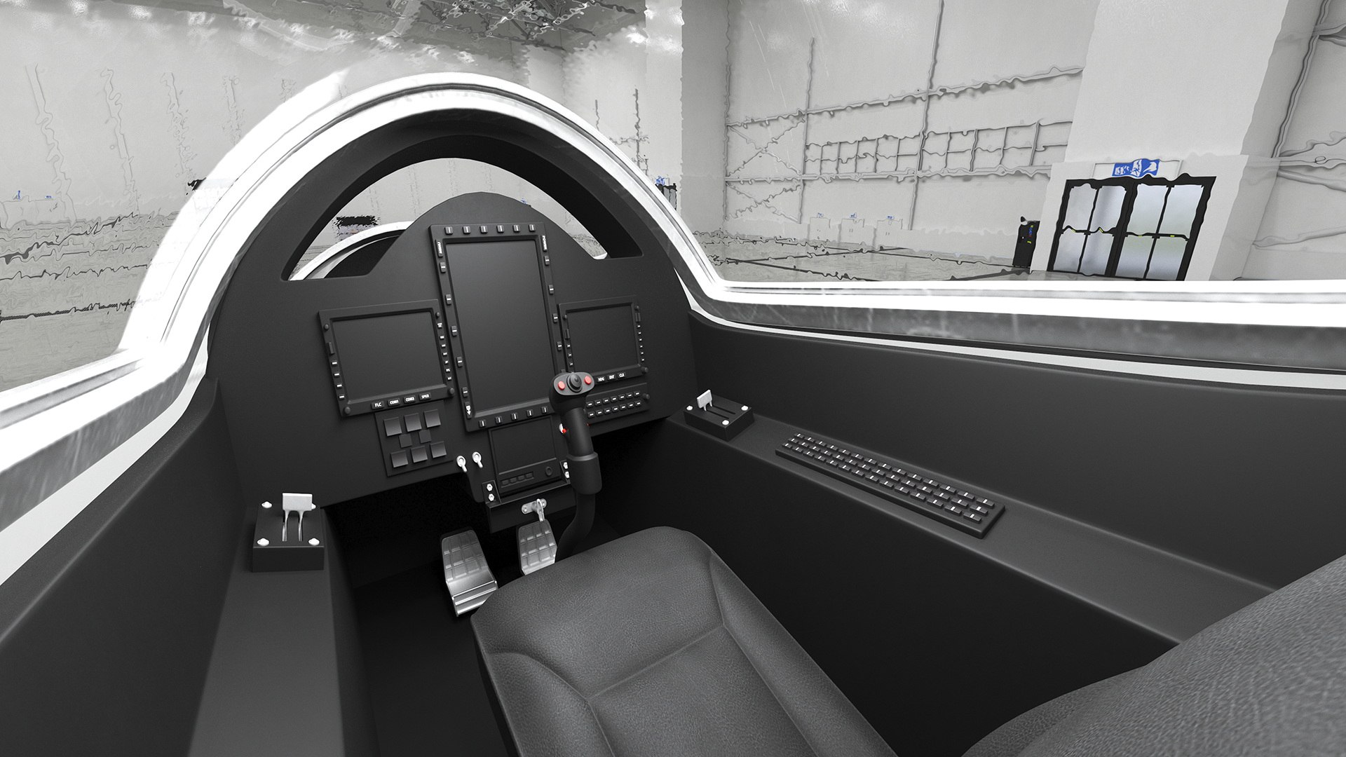 Prototype Boom Supersonic Jet XB-1 3D Model - TurboSquid 2180241