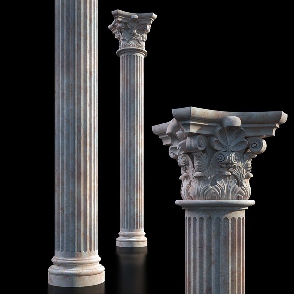 Free Column 3D Models for Download | TurboSquid