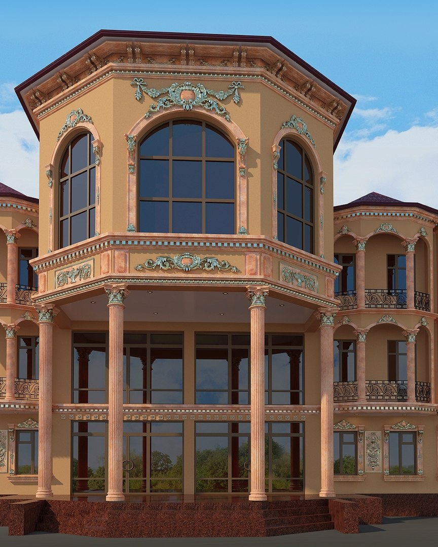 3d Decorate Classical Model