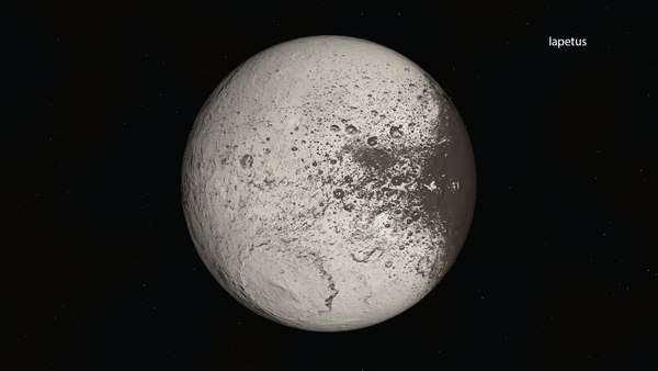 3D Saturn and moons - TurboSquid 1718361