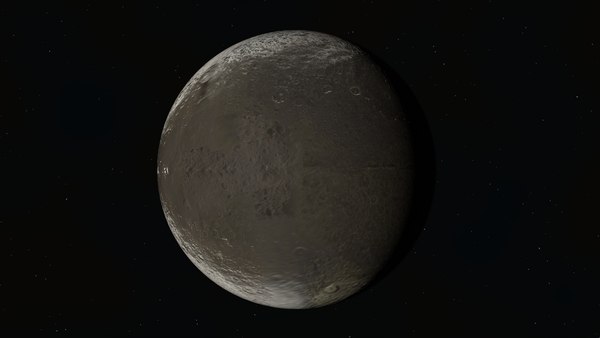 3D Saturn and moons - TurboSquid 1718361