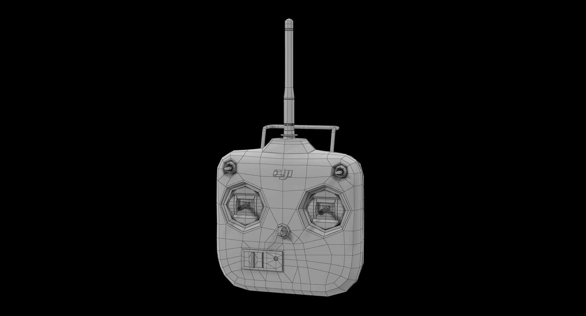 dji phantom remote control obj