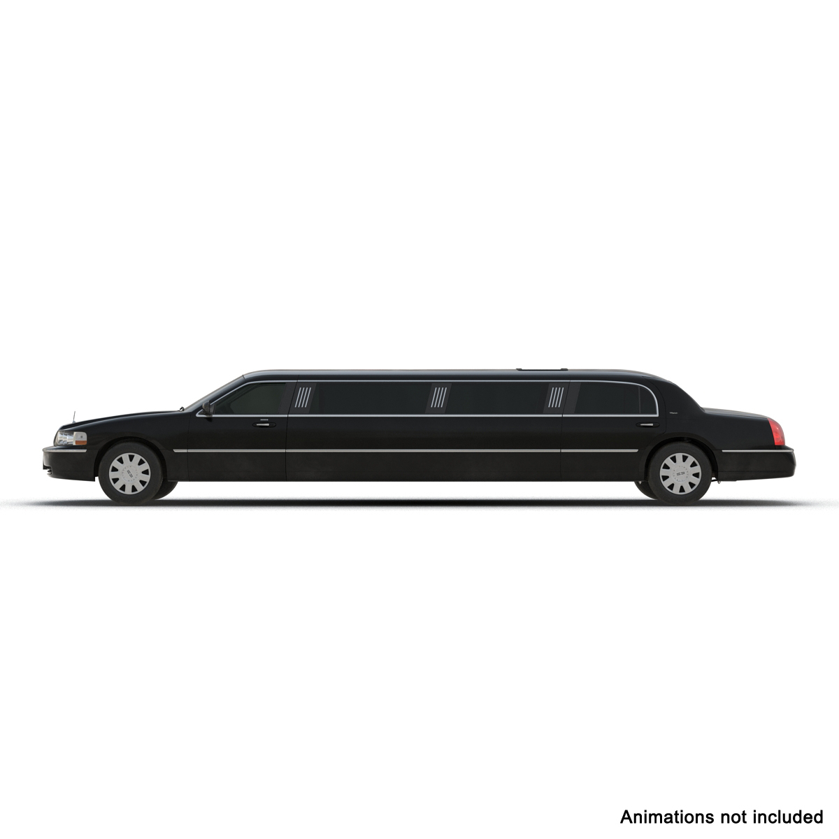 stretch car limousine black max