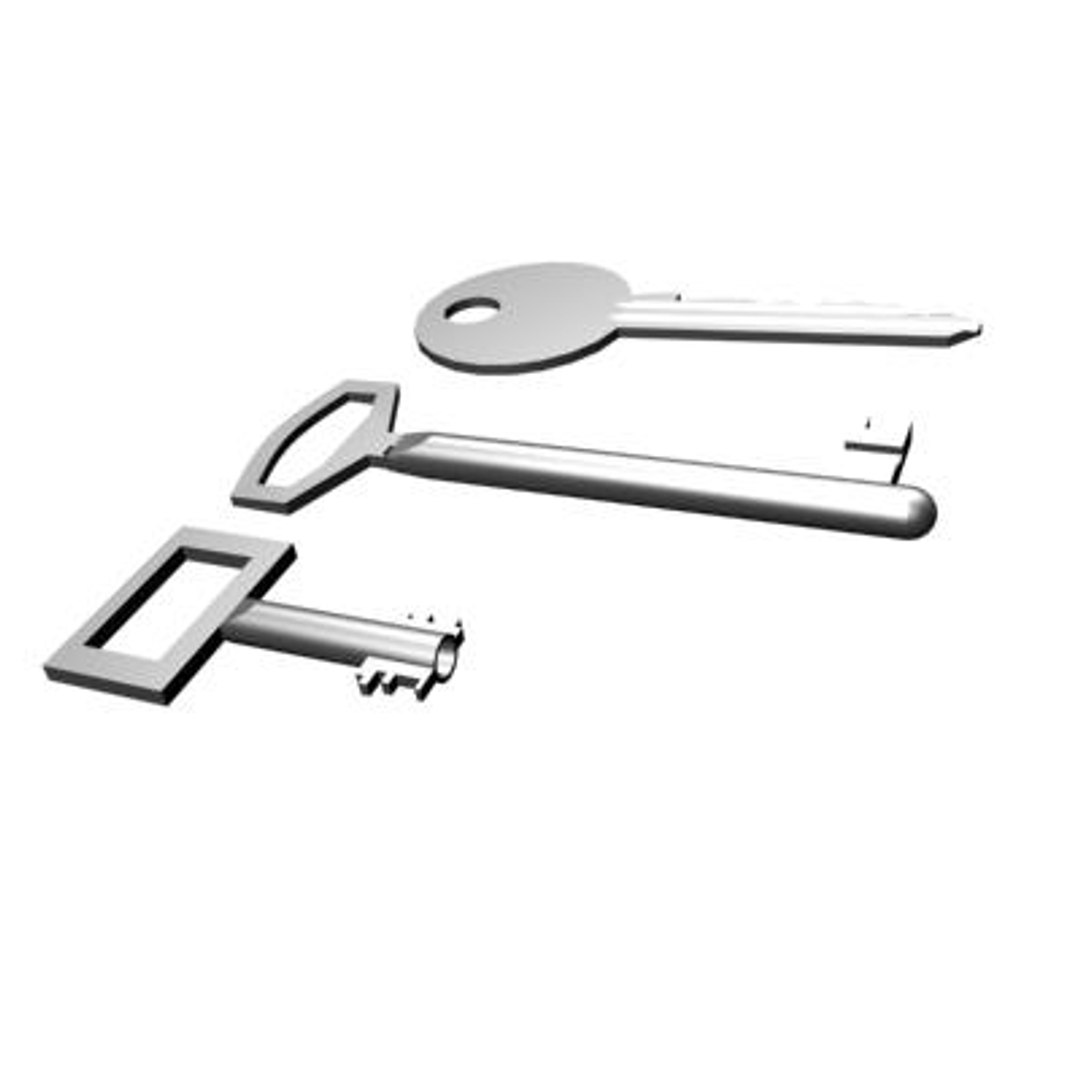 3d Model Keys Lock