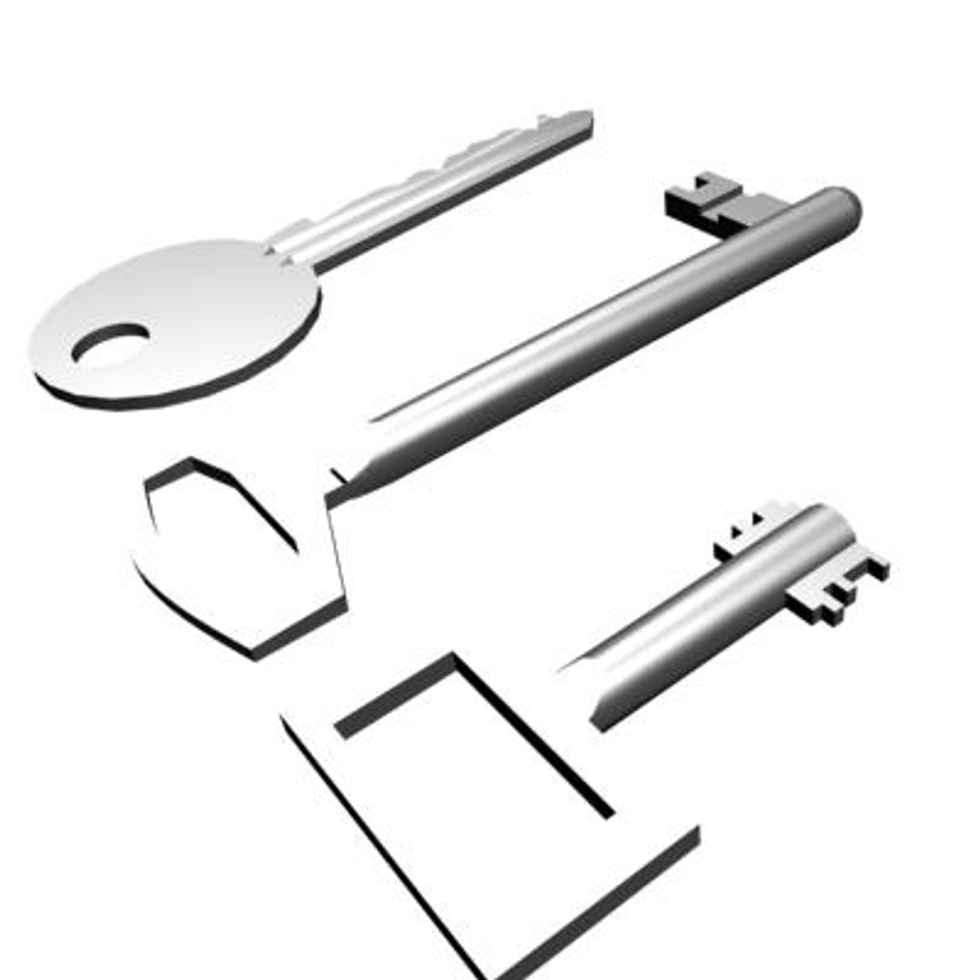 3d Model Keys Lock