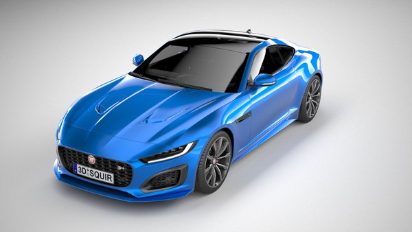 modelo 3d Jaguar F-Type R Coupe 2021 - TurboSquid 1490024