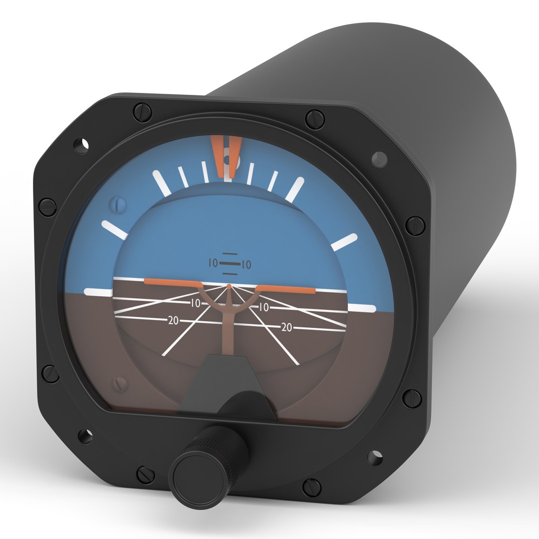 3D Attitude Indicator - TurboSquid 2245792