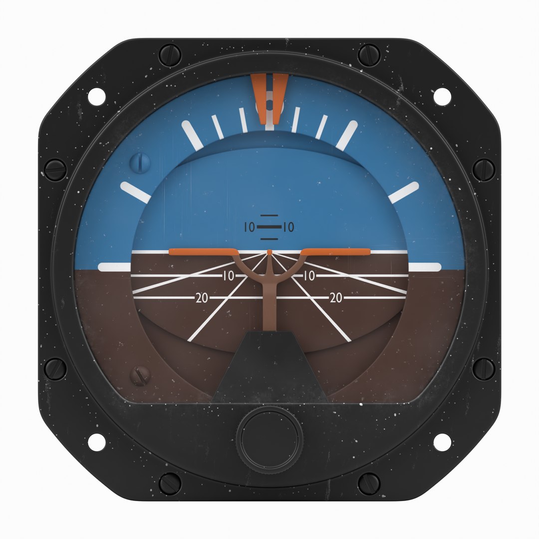 3D Attitude Indicator - TurboSquid 2245792