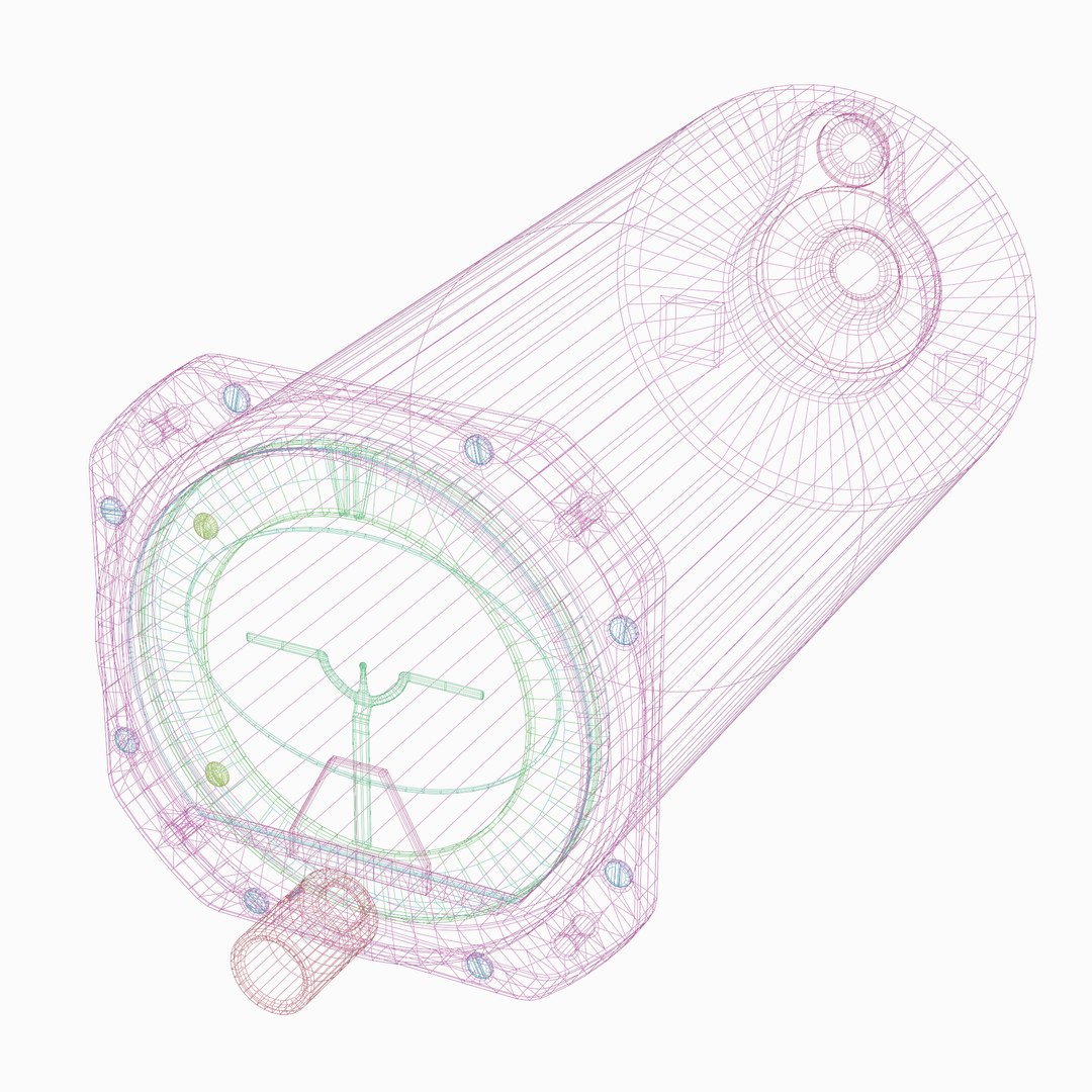 3D Attitude Indicator - TurboSquid 2245792