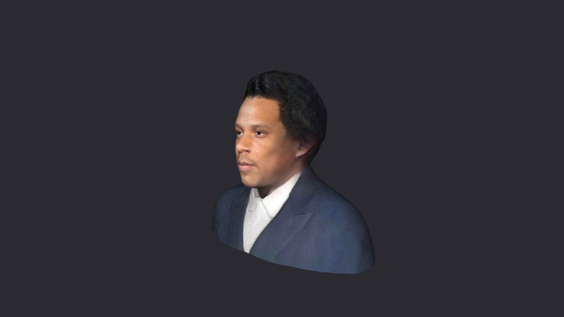 3D Jay Z- Realistic Bust Head Ready 3d Model Model - TurboSquid 2235833