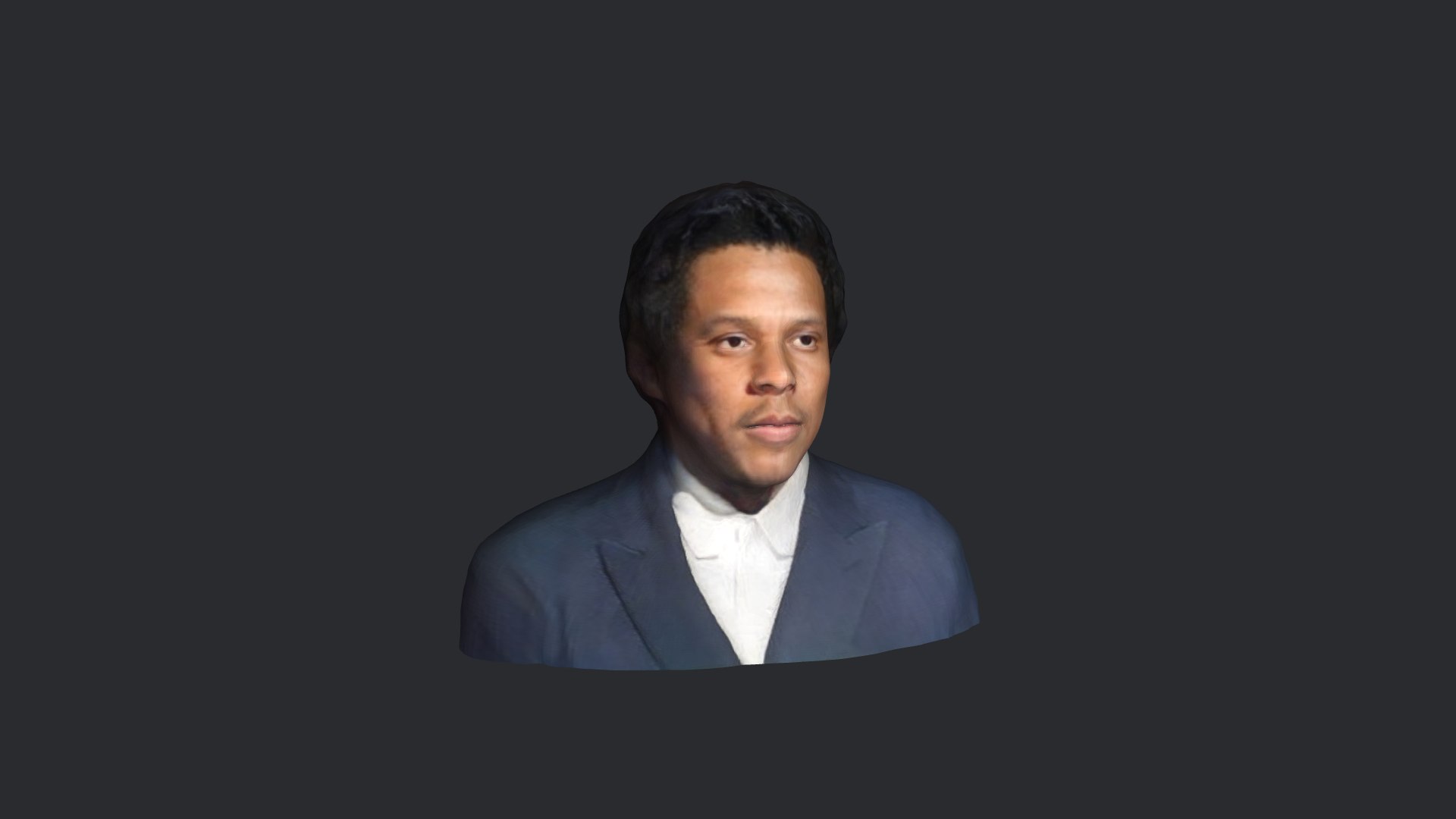 3D Jay Z- Realistic Bust Head Ready 3d Model Model - TurboSquid 2235833
