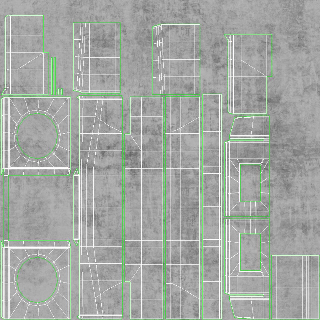 3d boombox boom box model