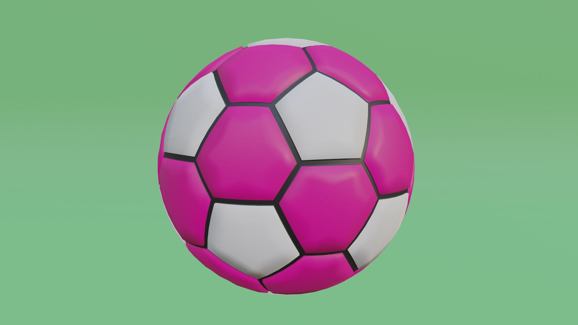 Pink Soccer Ball 3D Model - TurboSquid 2057682