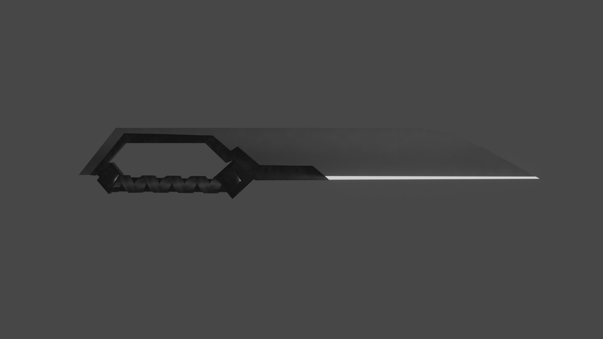 3D The old gray glowing sword - TurboSquid 1849746