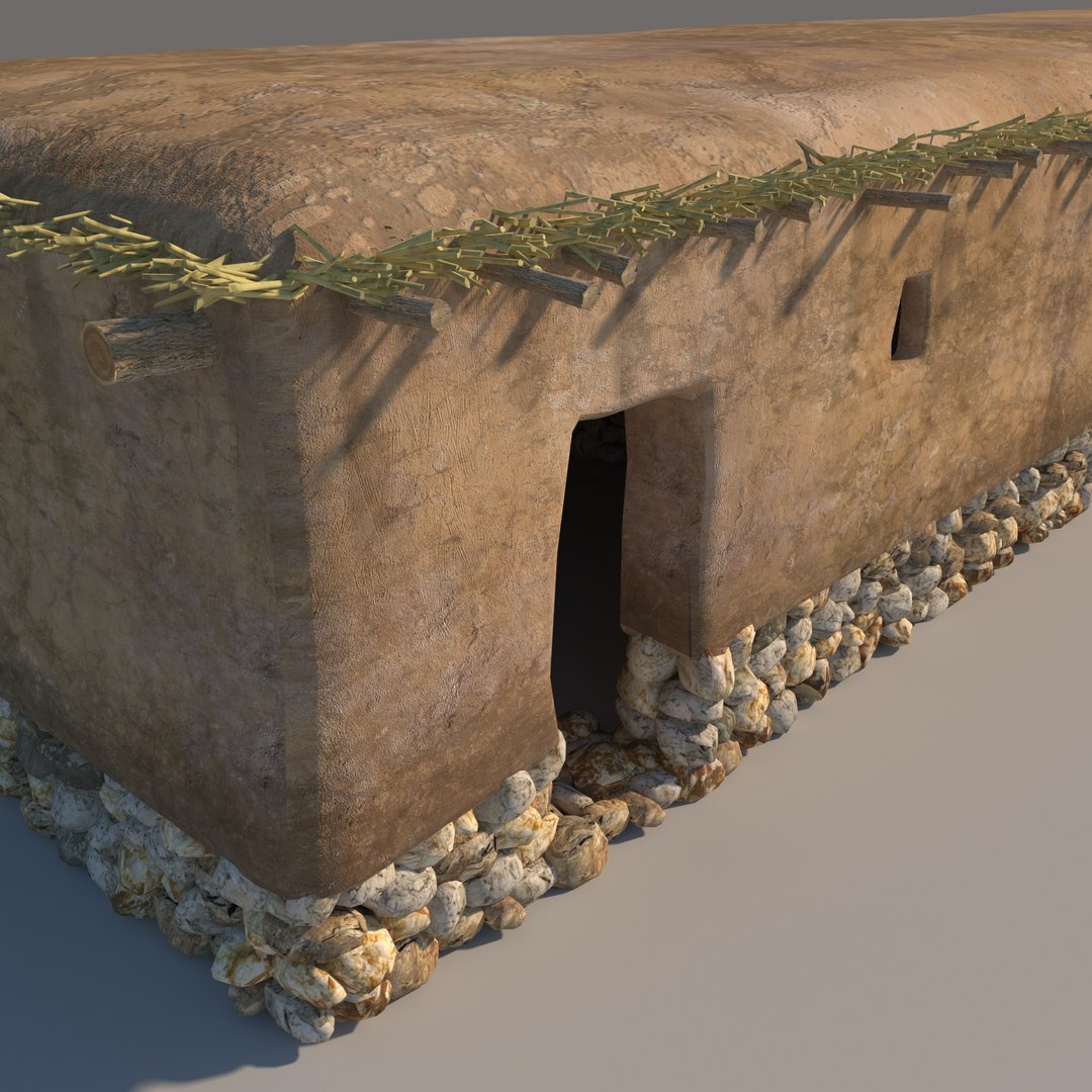 3D Prehistoric Neolithic Structure Model - TurboSquid 1386347