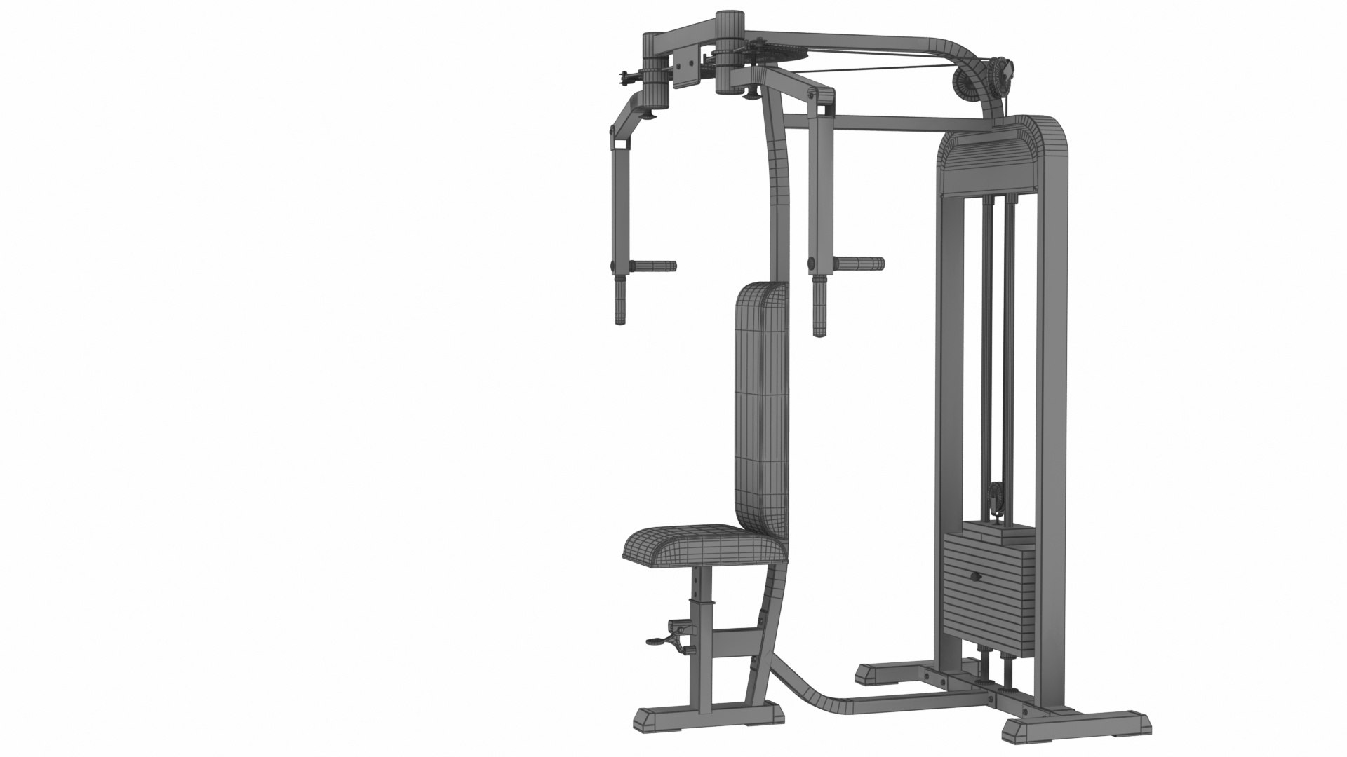 GYM Butterfly Machine Model - TurboSquid 1932333