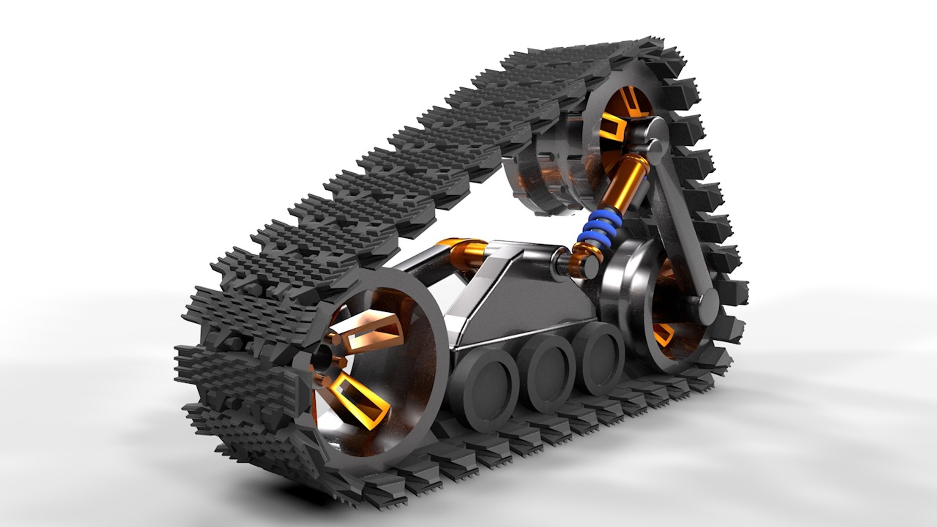 C4d Snow Tracks Trax