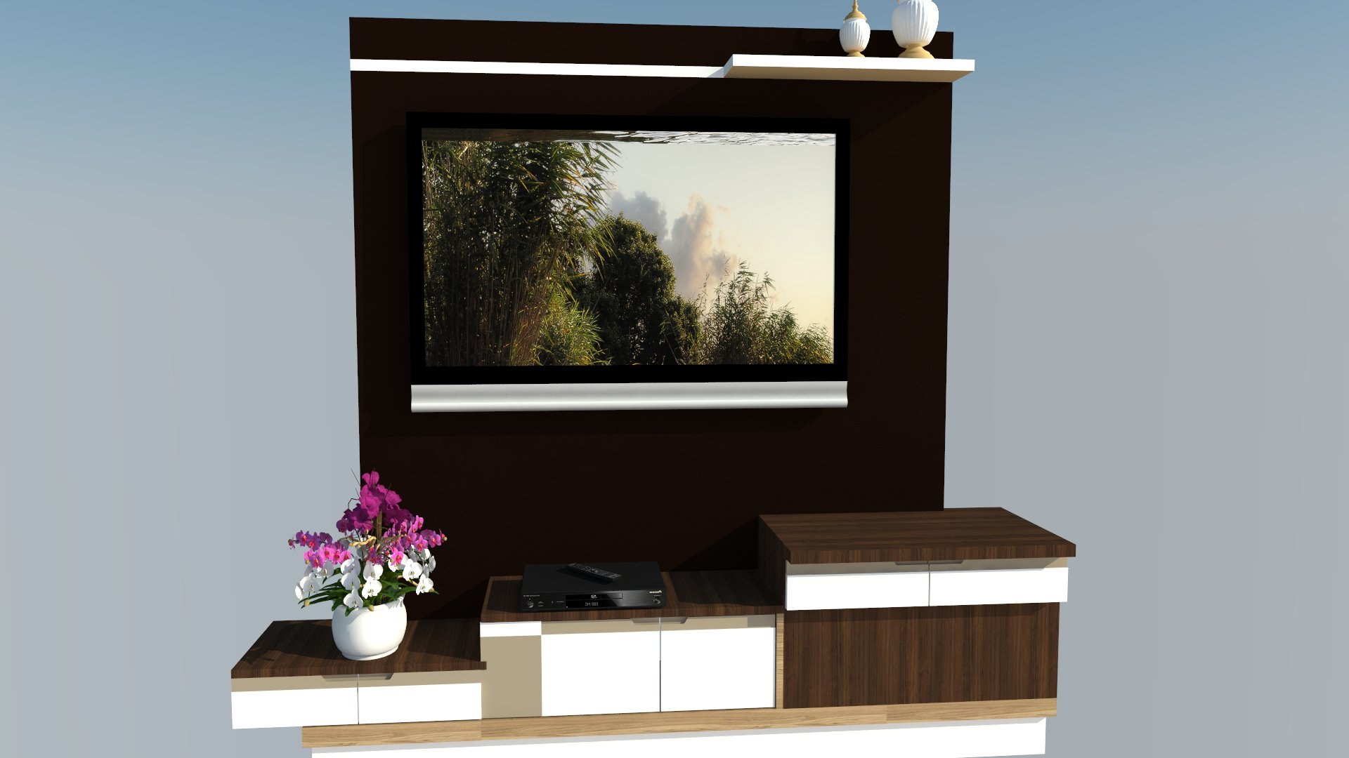 3D Tv Unit - TurboSquid 1702710