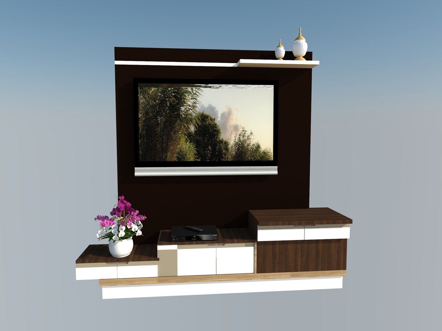 3D Tv Unit - TurboSquid 1702710
