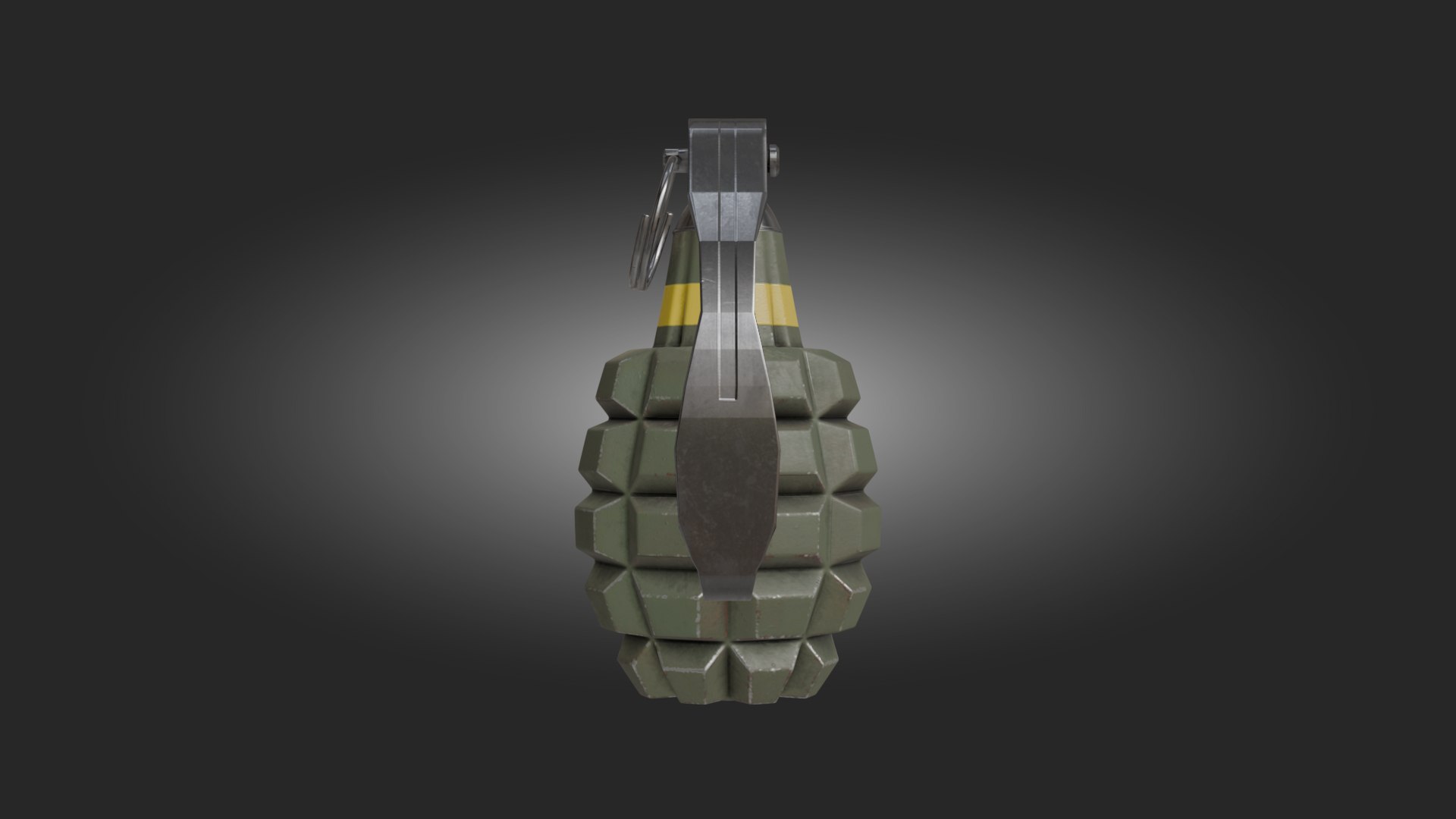 3D High Quality Hand Grenade 3D Model - TurboSquid 2314053