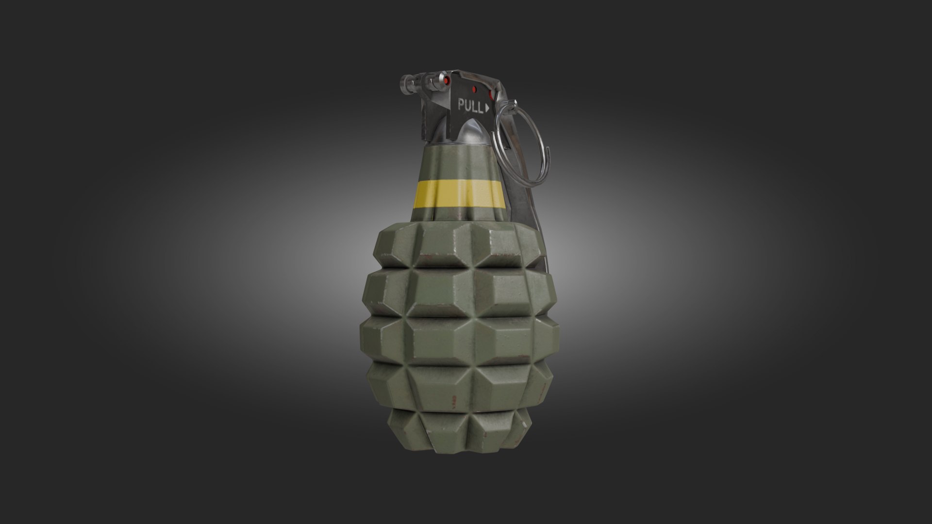 3D High Quality Hand Grenade 3D Model - TurboSquid 2314053