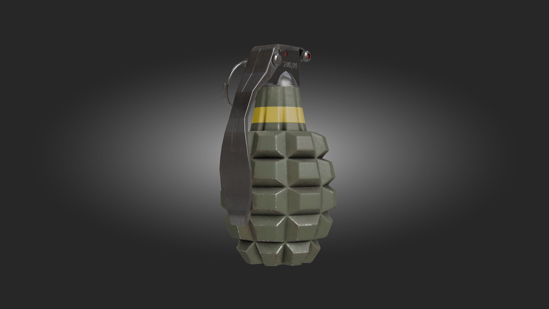 3D High Quality Hand Grenade 3D Model - TurboSquid 2314053