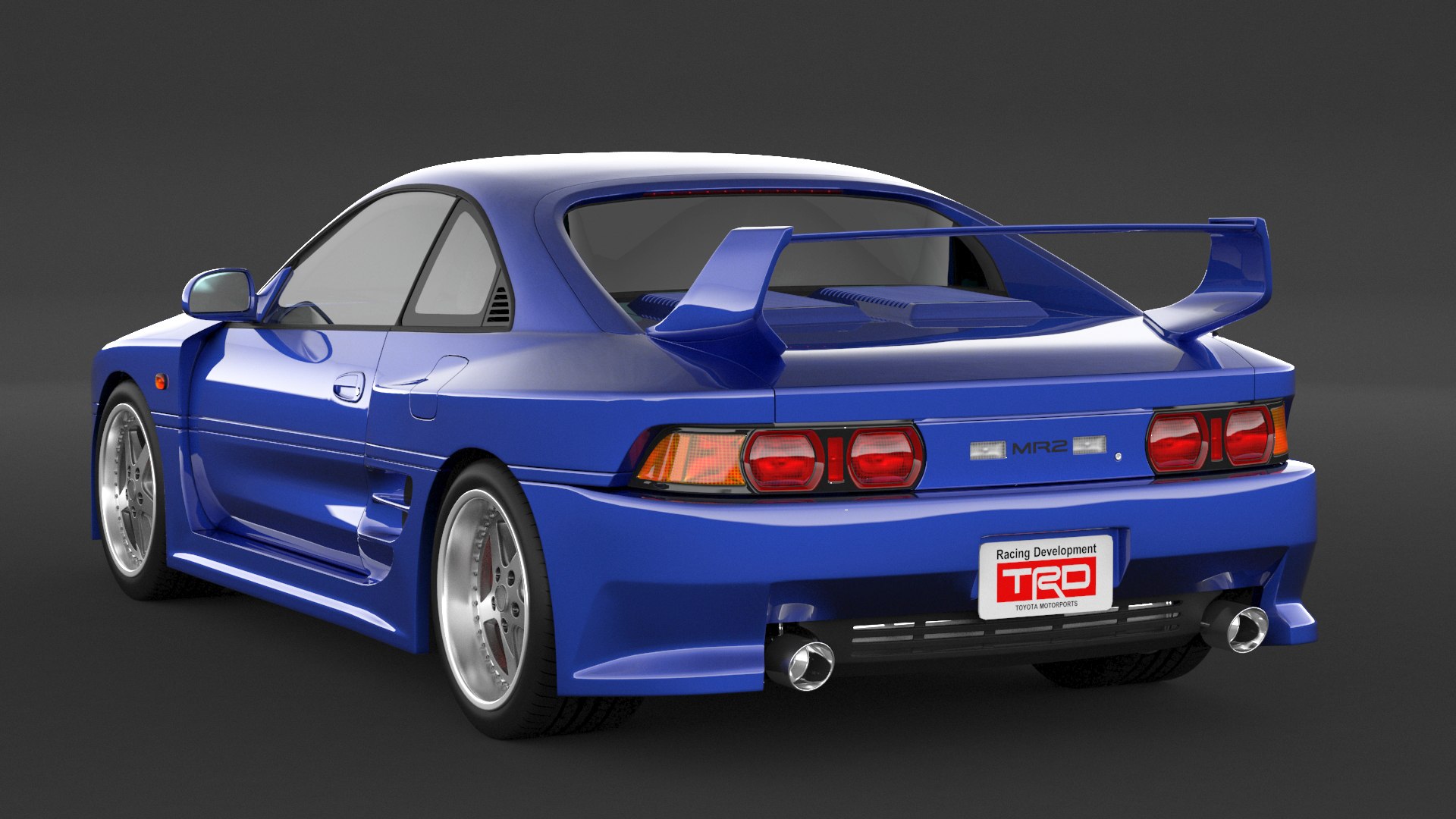 Toyota MR2 TRD2000GT 3D Model - TurboSquid 1898392