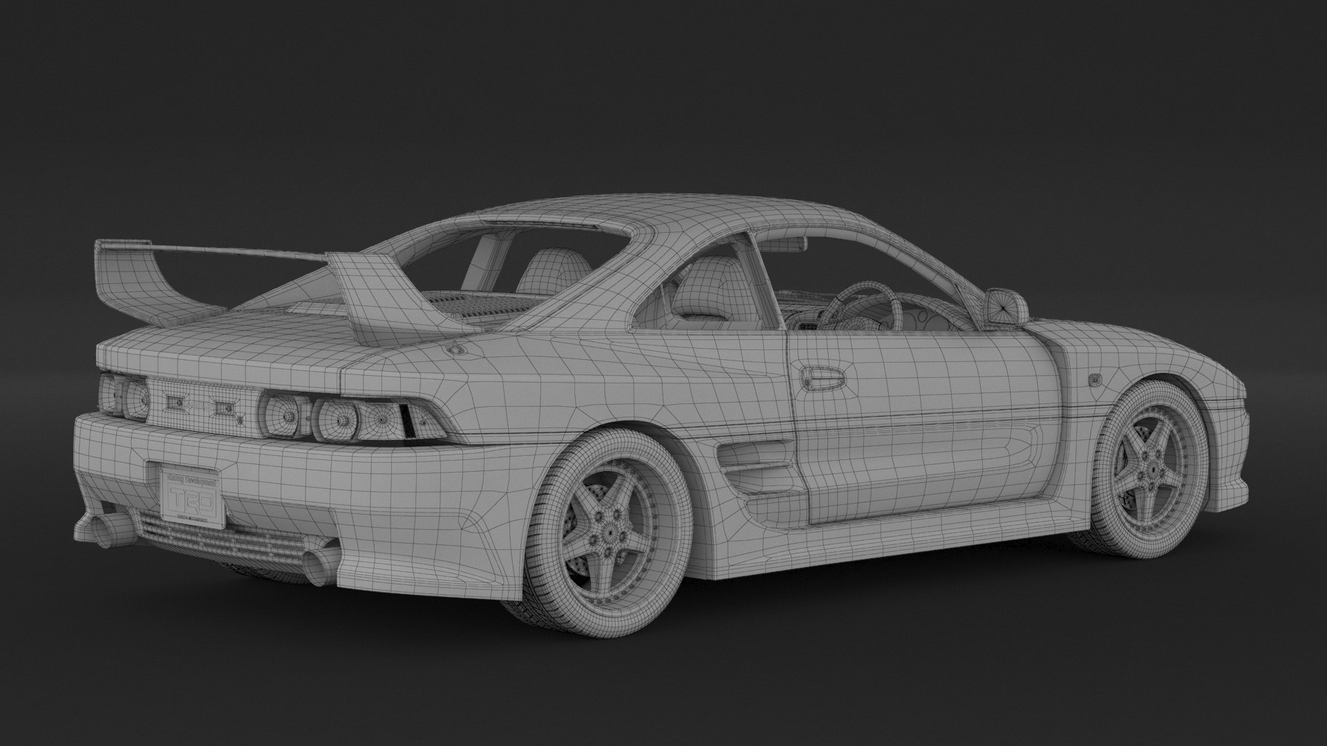 Toyota MR2 TRD2000GT 3D Model - TurboSquid 1898392