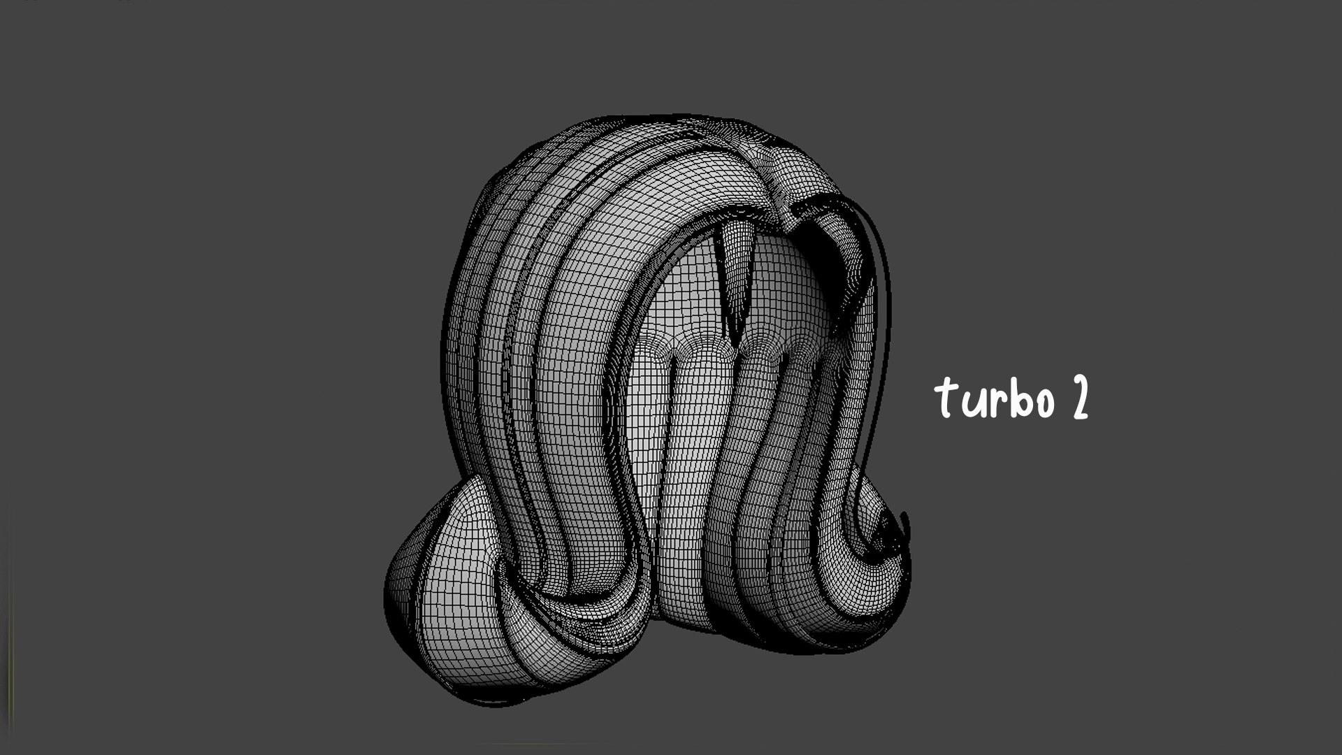 3D Model Stylized Hair - TurboSquid 2015505