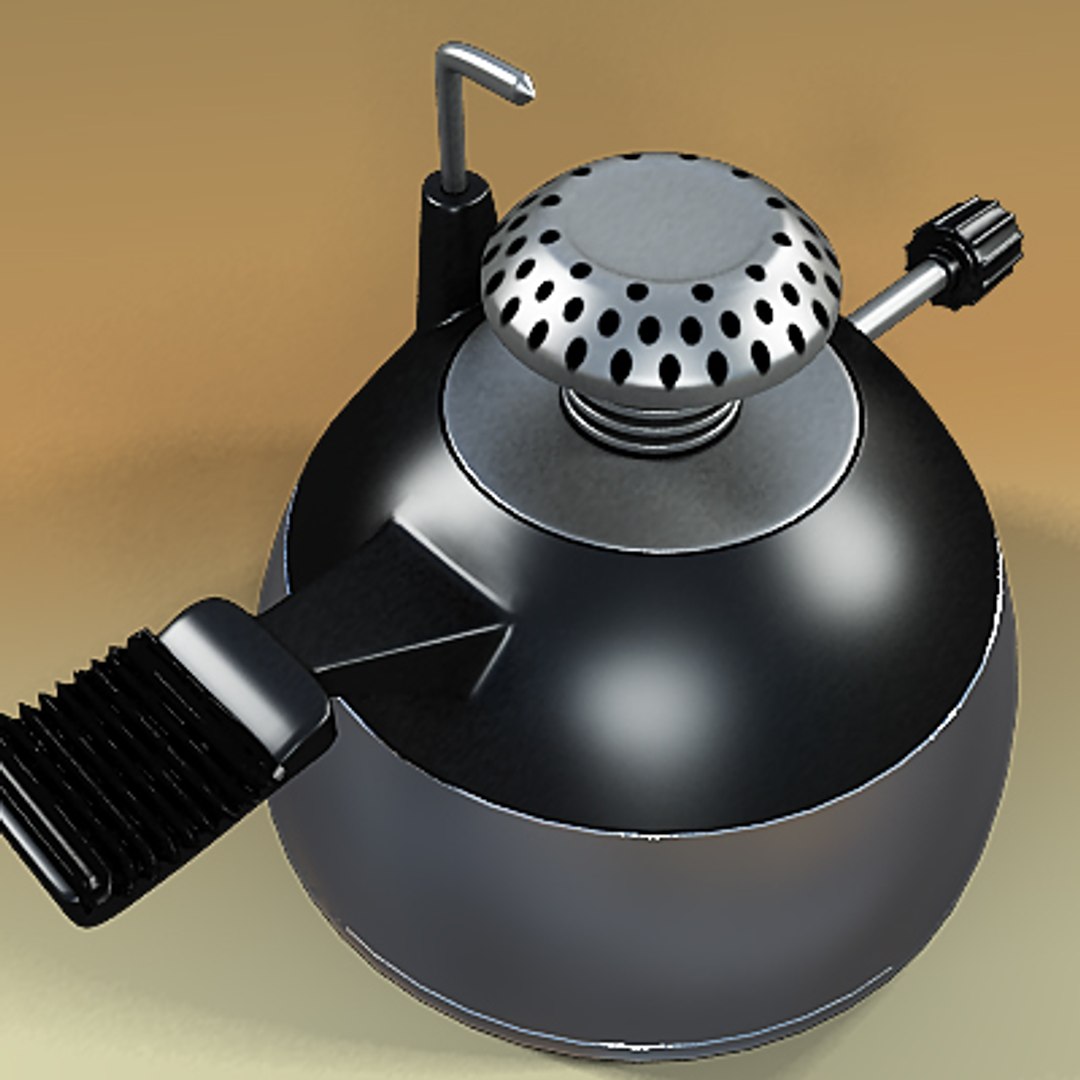 3d Lab Alcohol Lamp Model