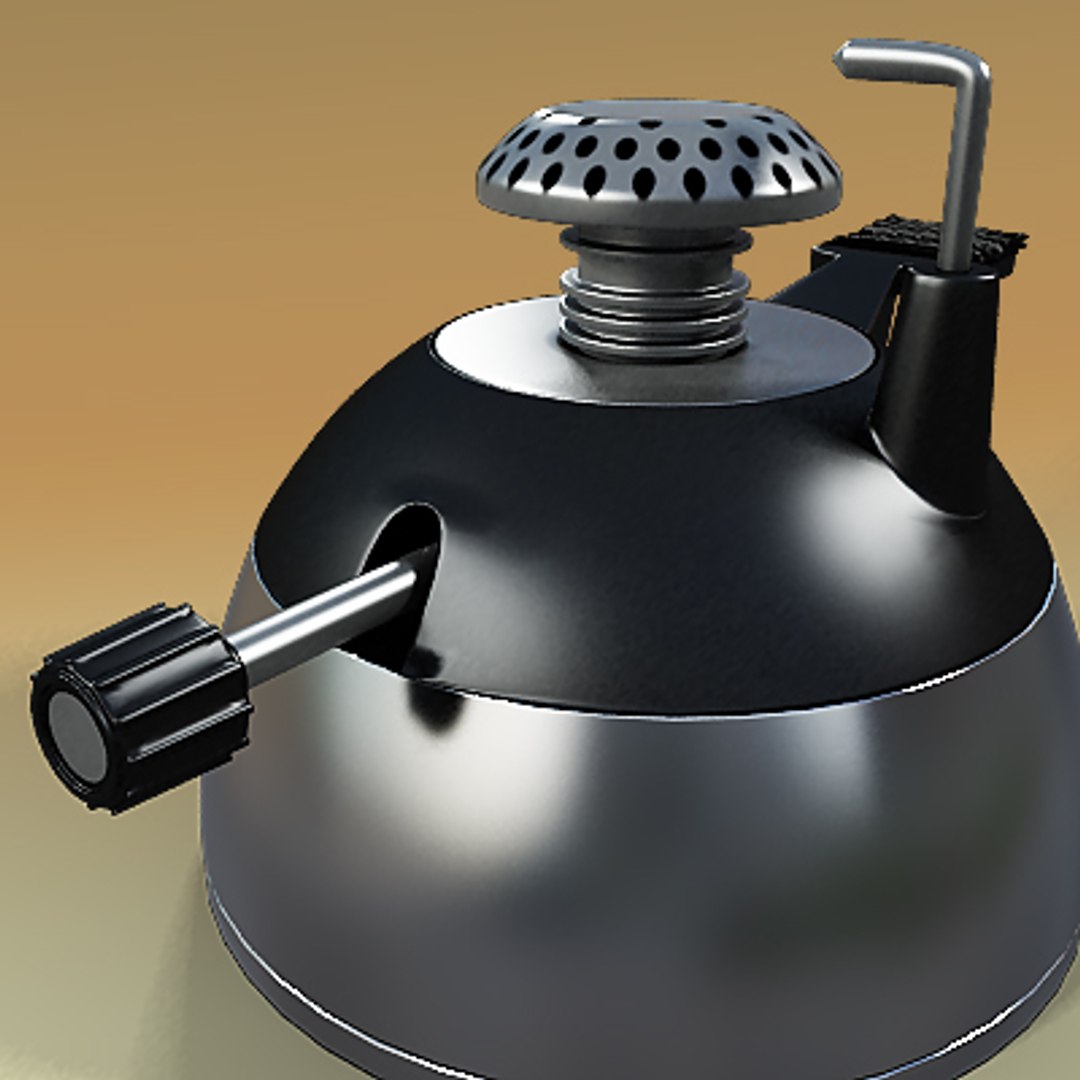 3d Lab Alcohol Lamp Model