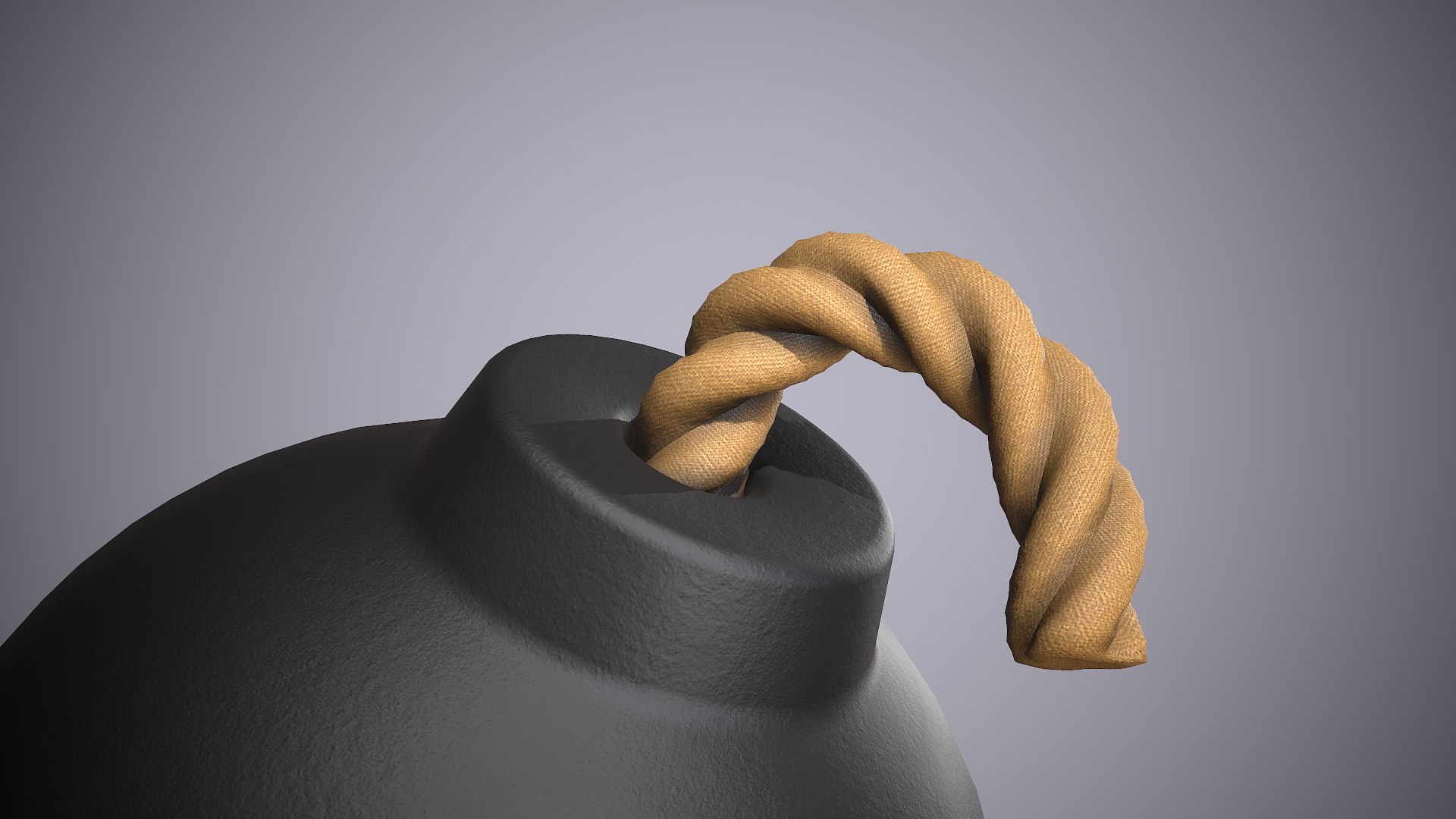 Round Bomb Model - TurboSquid 2125072