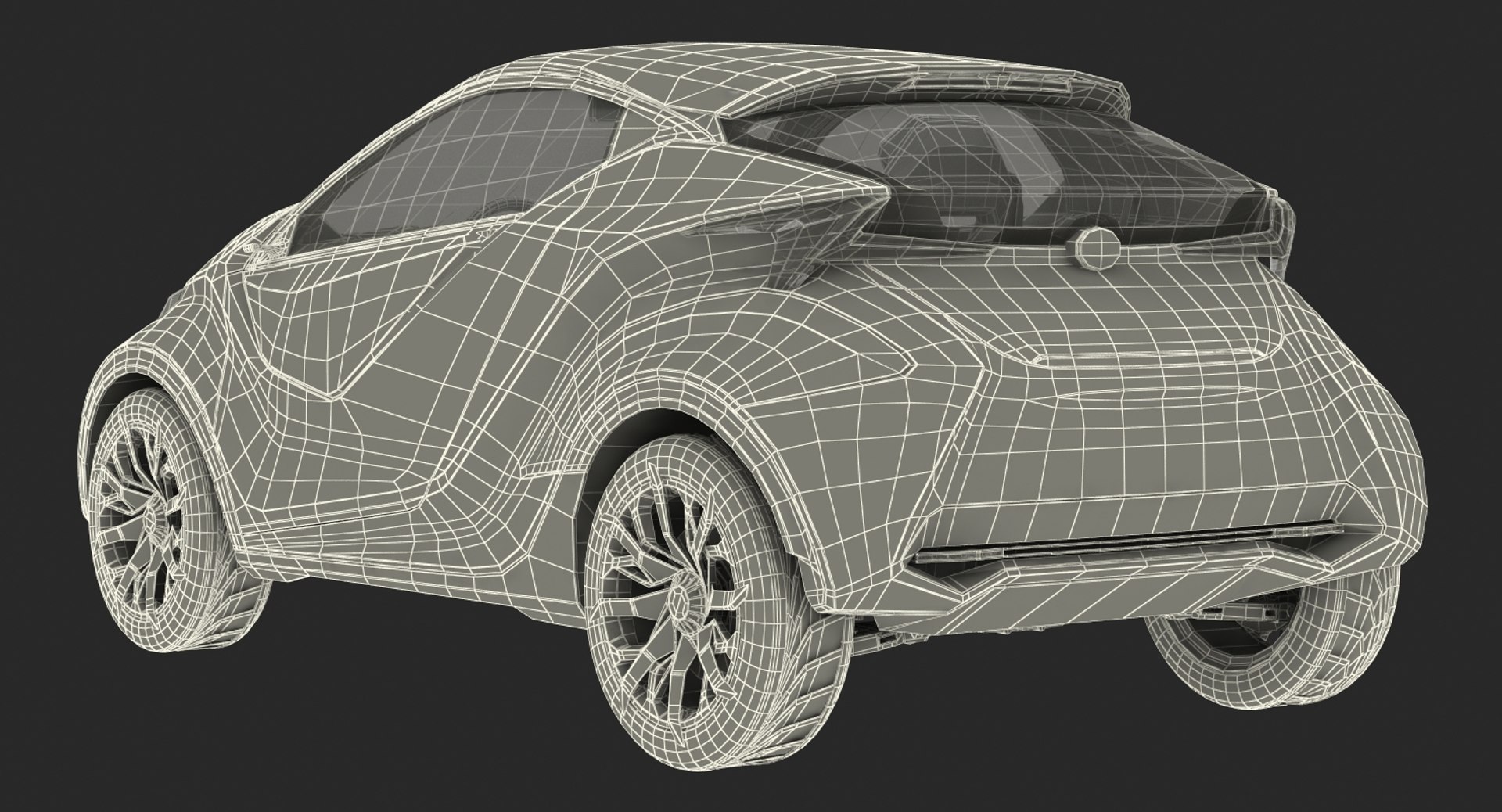 3D concept car lexus lf-sa - TurboSquid 1327097