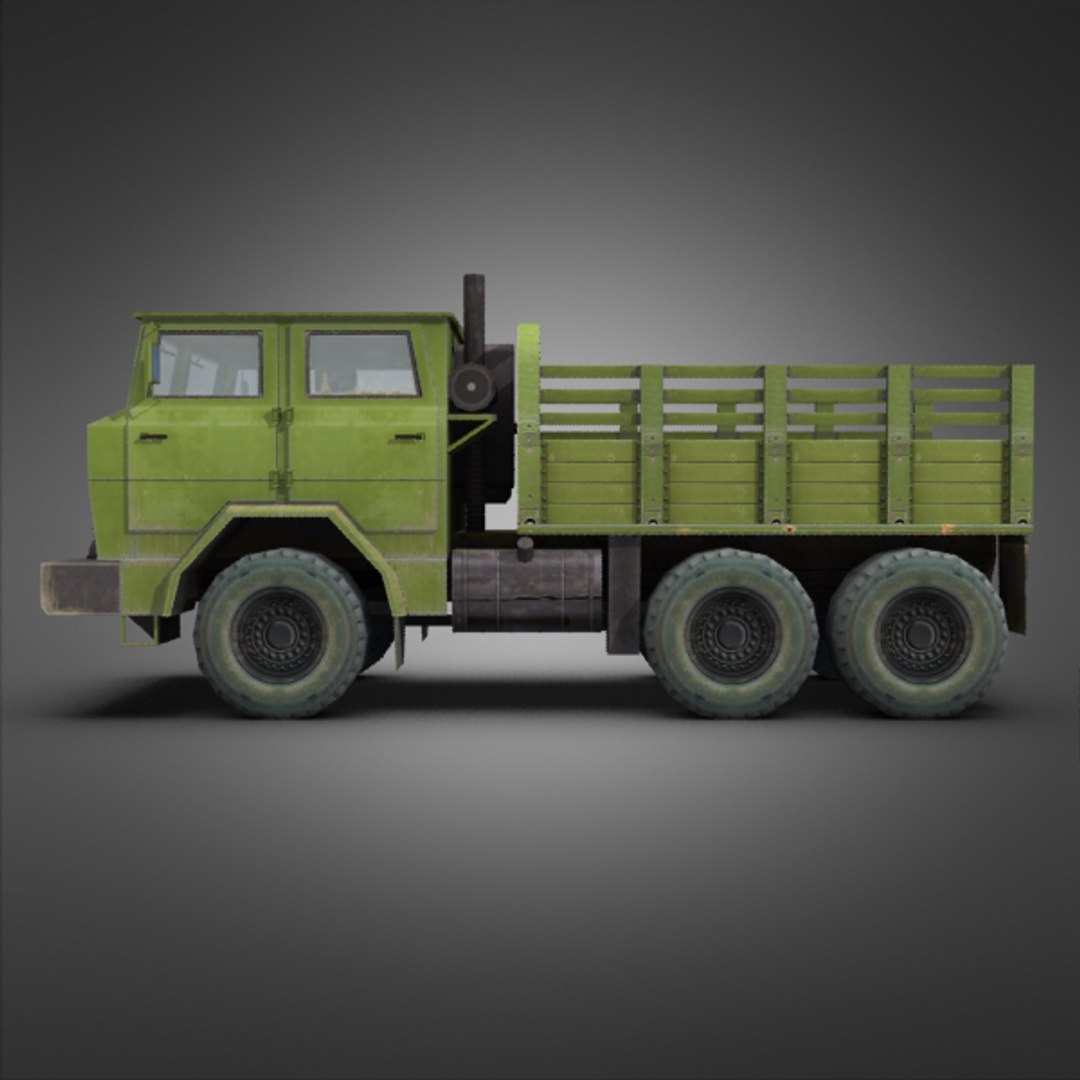 3d Model Of Shaanxi Sx2150 Truck Transporter