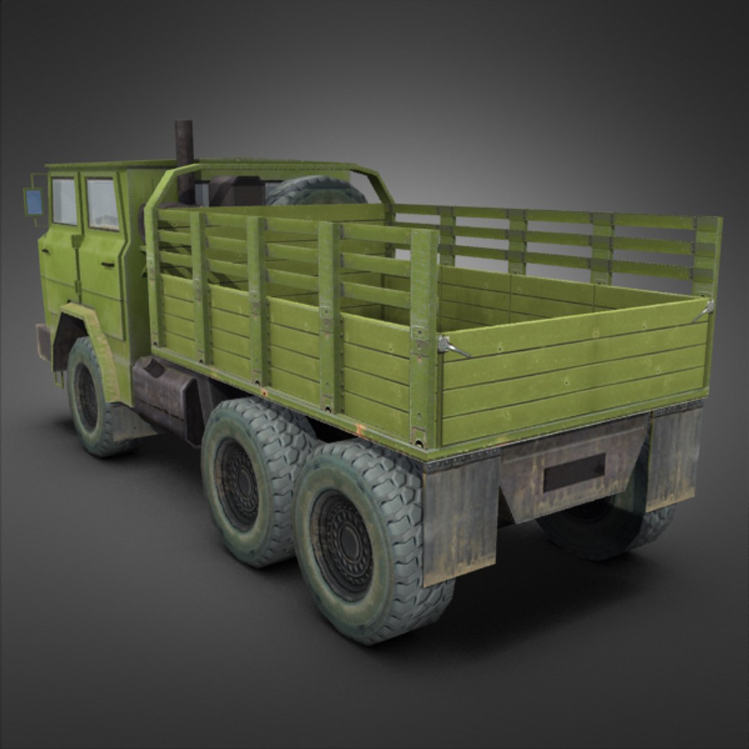 3d Model Of Shaanxi Sx2150 Truck Transporter