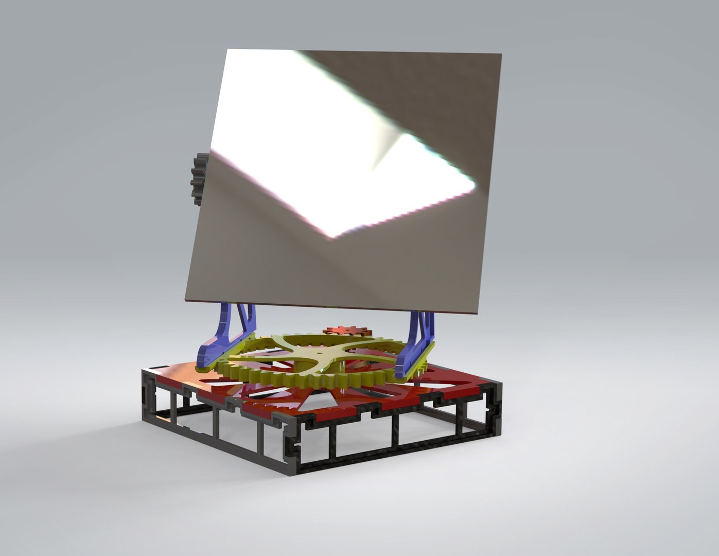 3D Heliostat Solar Sun Tracker Printable - TurboSquid 1787577