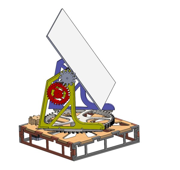 3D Heliostat Solar Sun Tracker Printable - TurboSquid 1787577