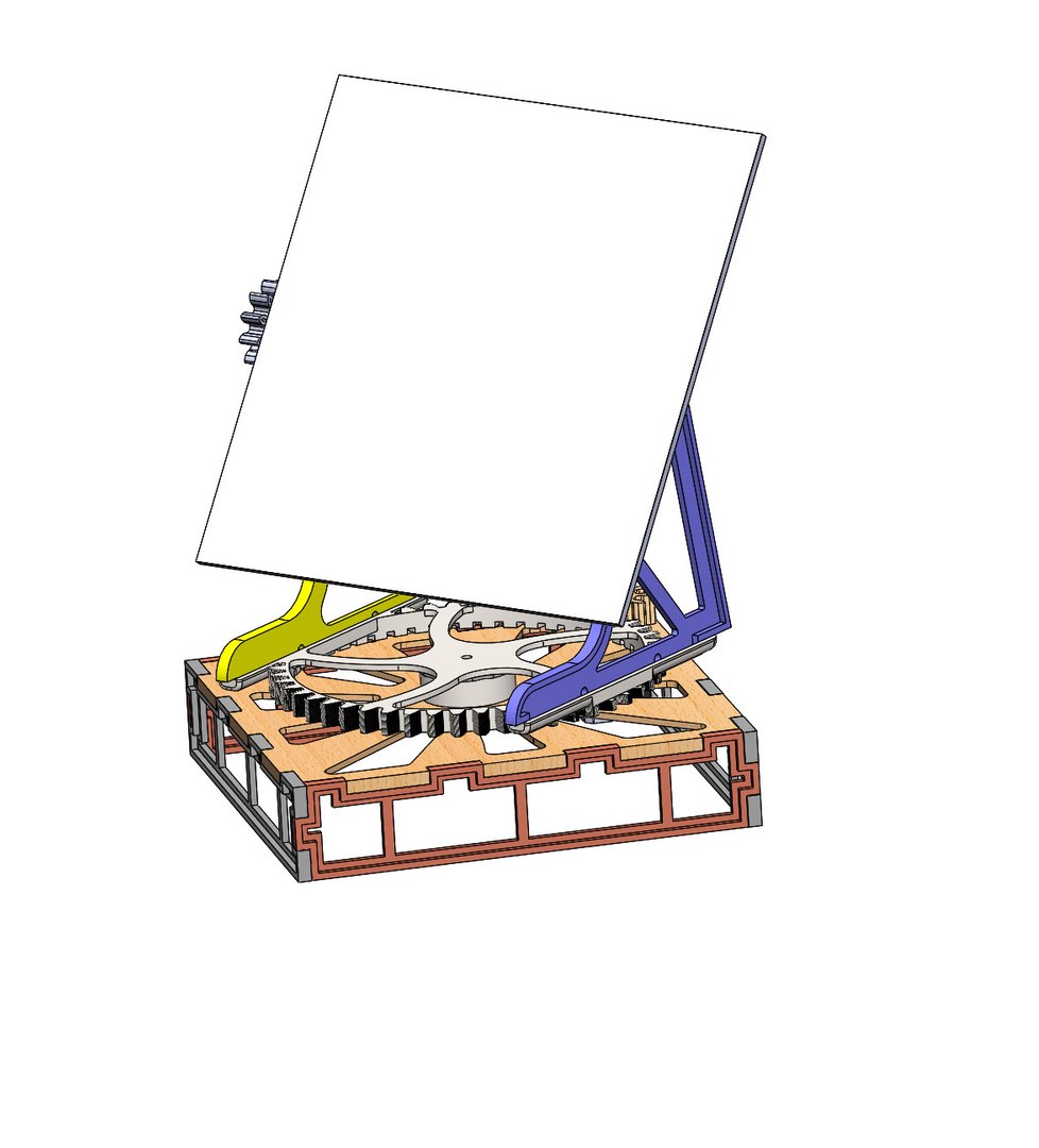 3D Heliostat Solar Sun Tracker Printable - TurboSquid 1787577