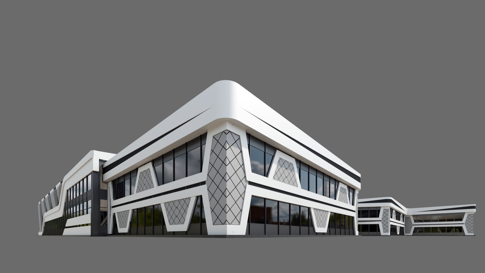 Sport Complex 3D Model - TurboSquid 2029076