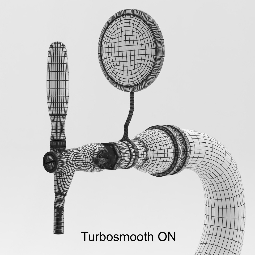 3d Beer Tap Ready Bar Model