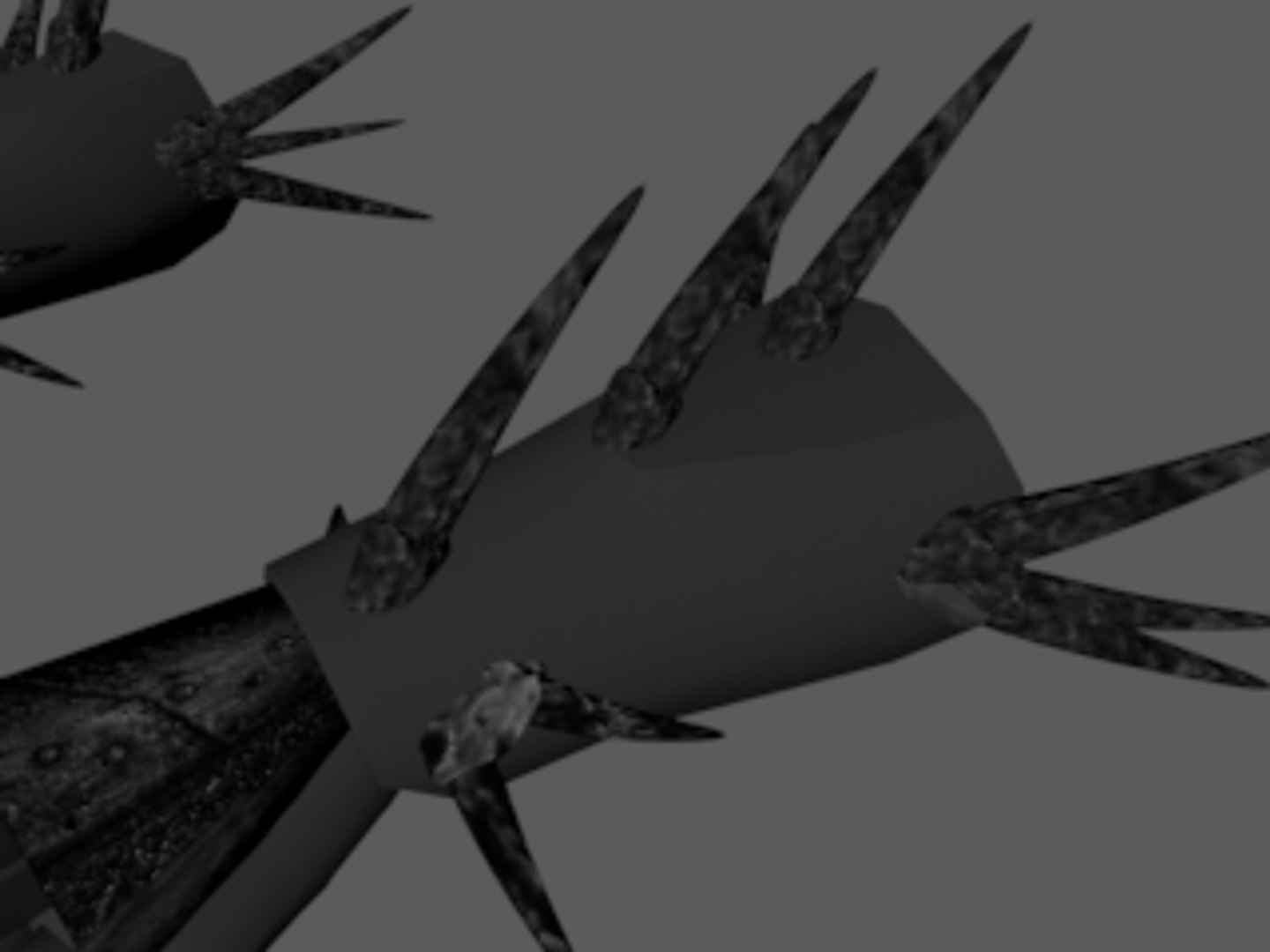 3d Spike Gauntlet Model